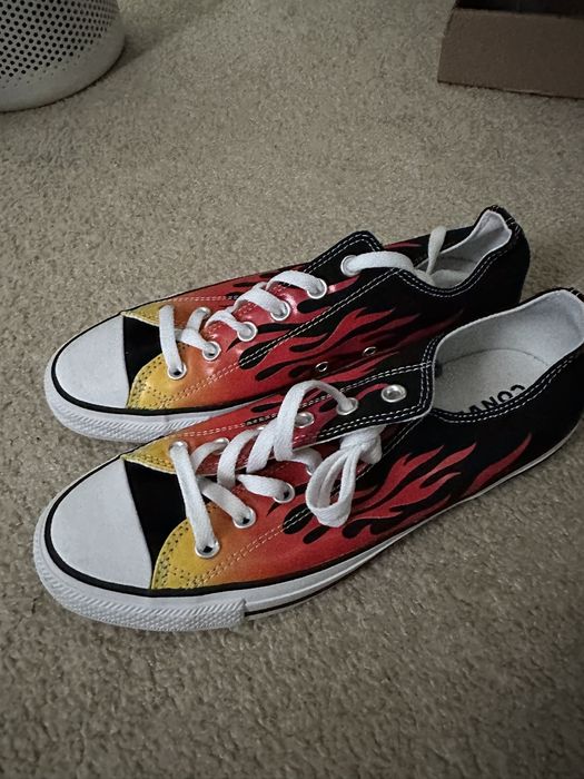 Converse Chuck Taylor All Star “Flames” Sneaker | Grailed