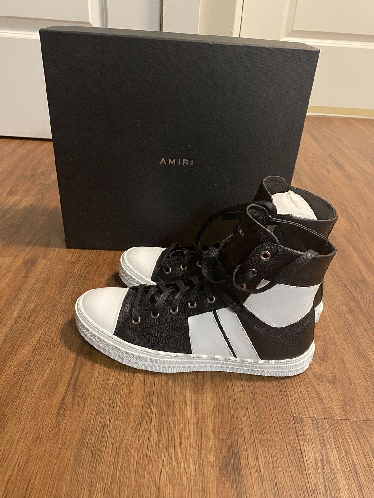 Amiri Amiri Sunset Hi-Top Sneakers | Grailed