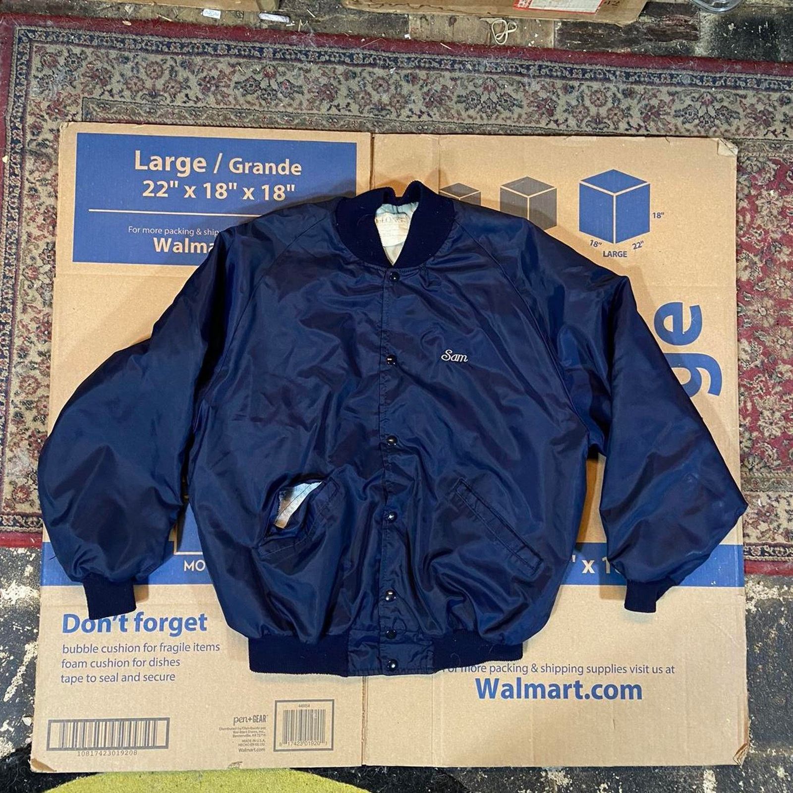 Hanes 80s coach jacket bomber usa | Grailed