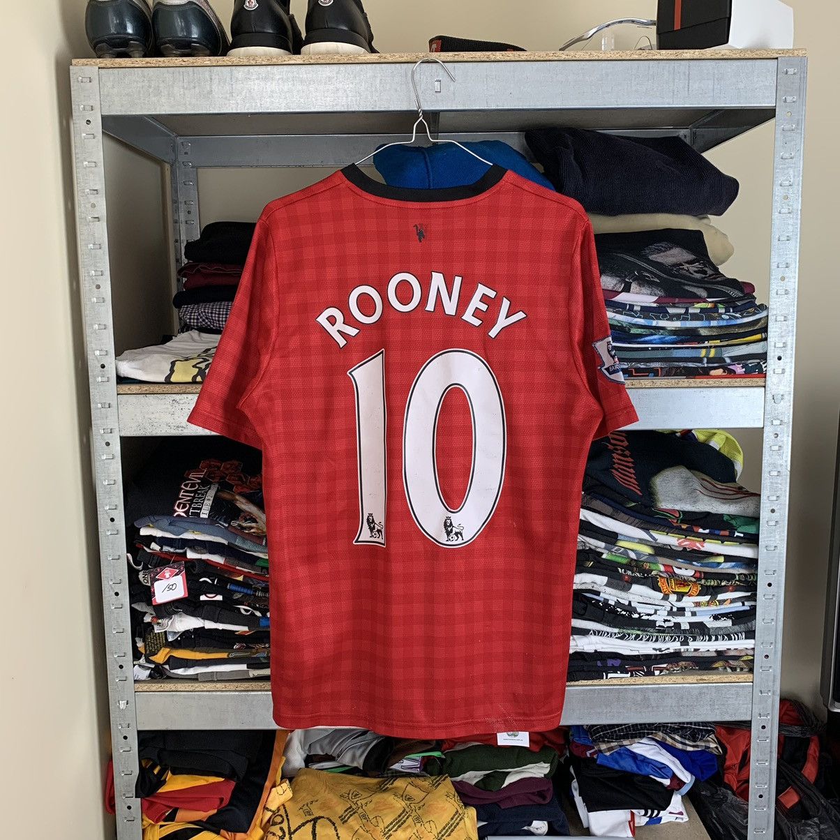 Manchester United × Nike Rare! Rooney Vintage Manchester United Nike ...