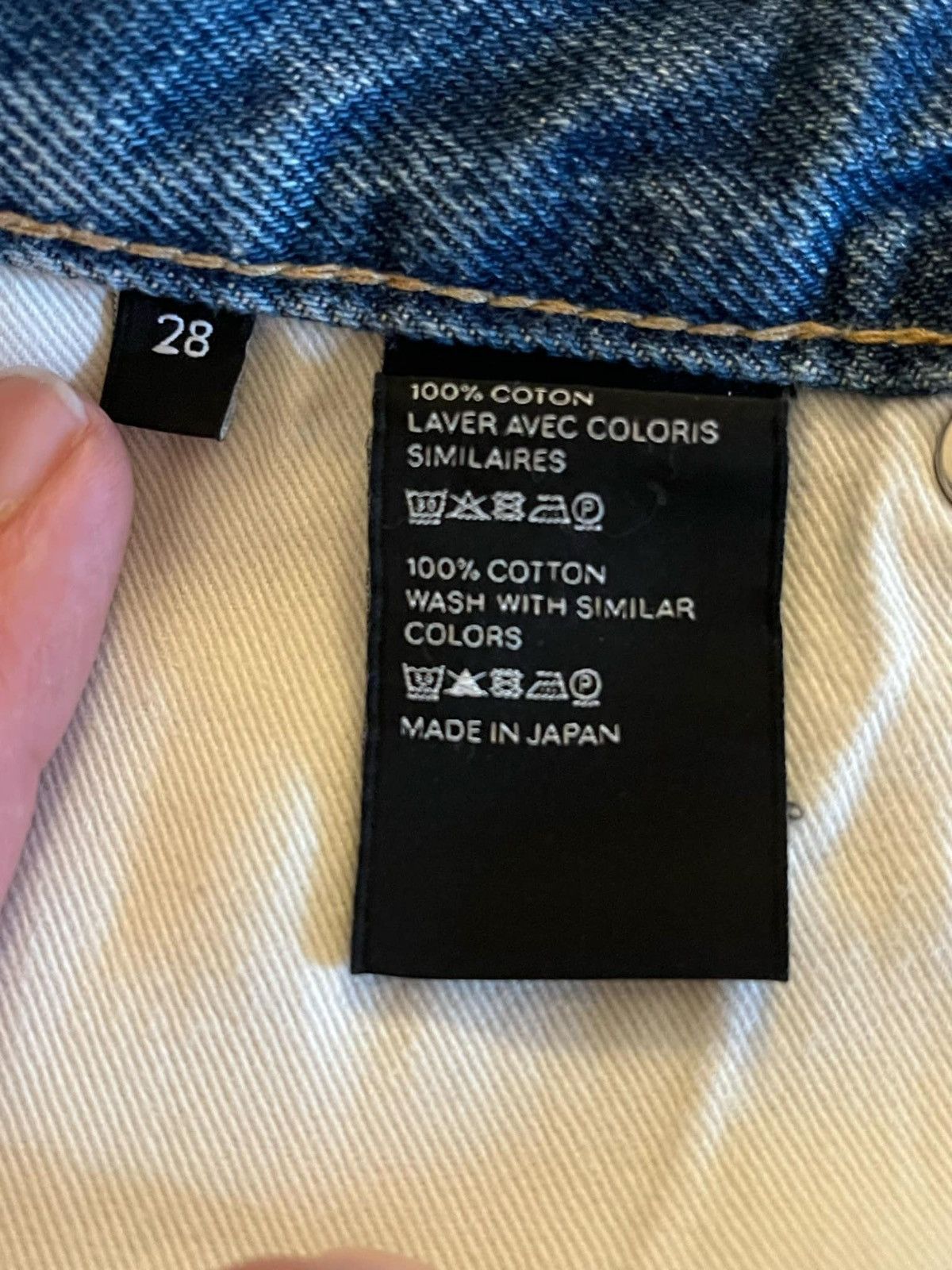 Celine AW20 Dylan flared jeans in union wash denim size 28 | Grailed