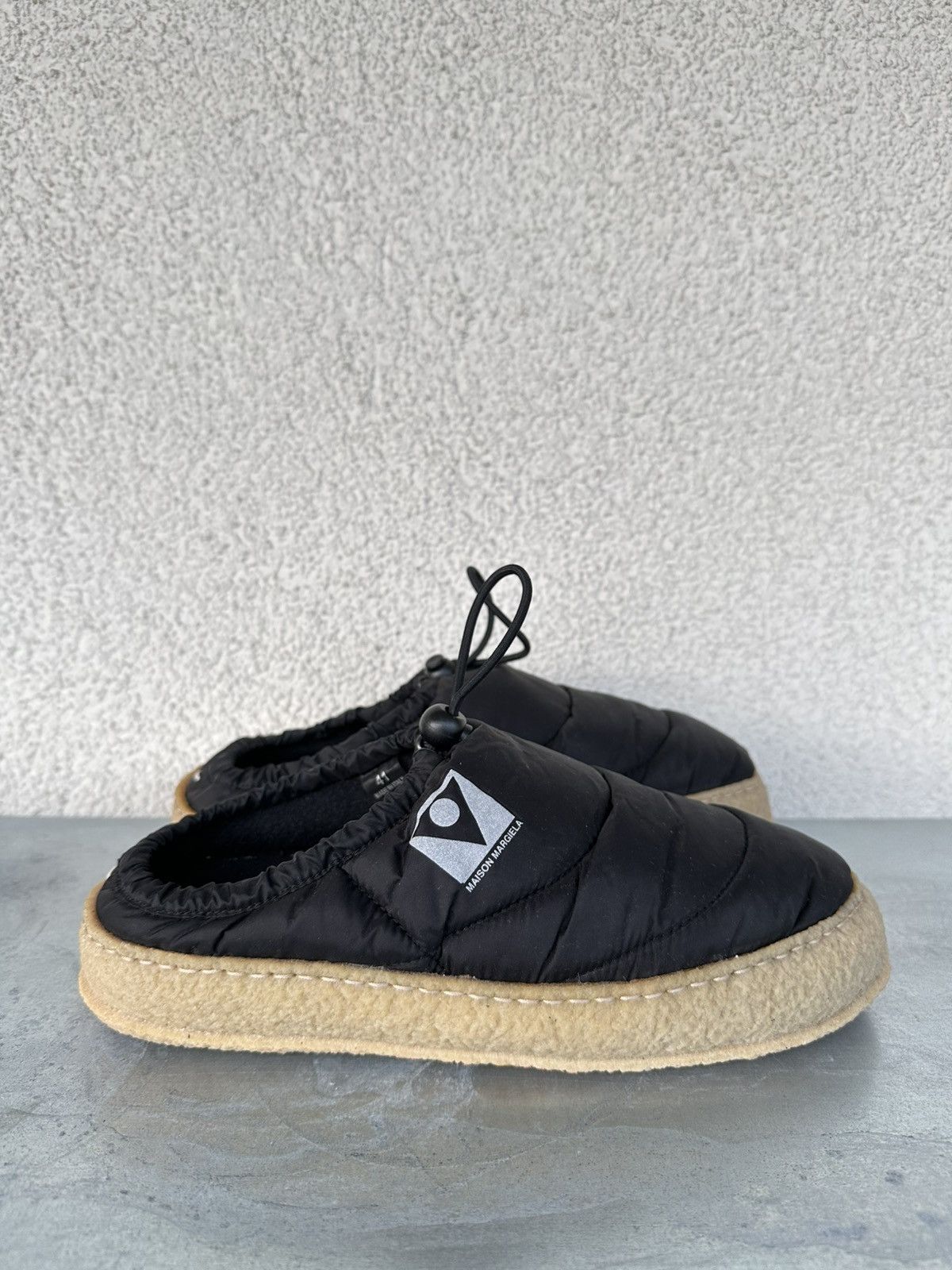 Maison Margiela AW18 Puffer Slide Mules | Grailed