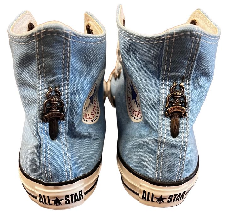 Chrome Hearts Chrome Hearts x Converse High Top Sneaker | Grailed