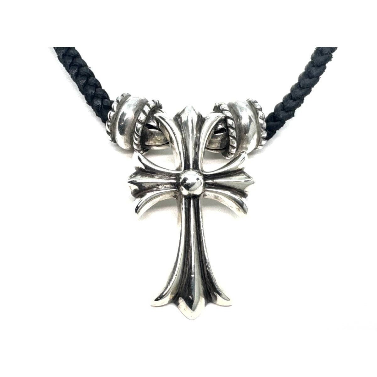Chrome Hearts Chrome Hearts Crimped Cross Leather Blade | Grailed