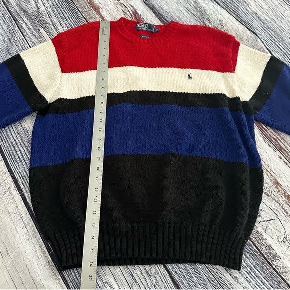 Polo Ralph Lauren Vintage Polo Ralph Lauren Colorblock Sweater | Grailed