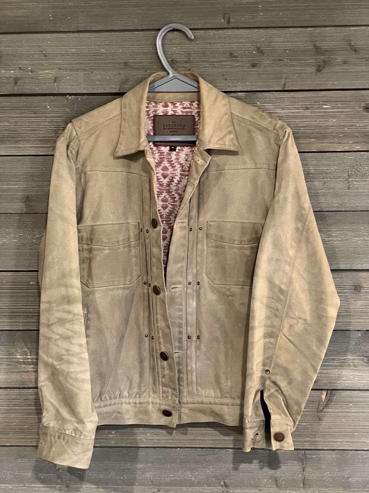 Freenote Good Condition Freenote Rider's Waxed Jacket Tobacco Medium ...