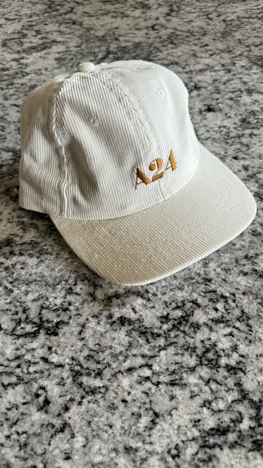 A24 A24 White Cord Logo Hat | Grailed