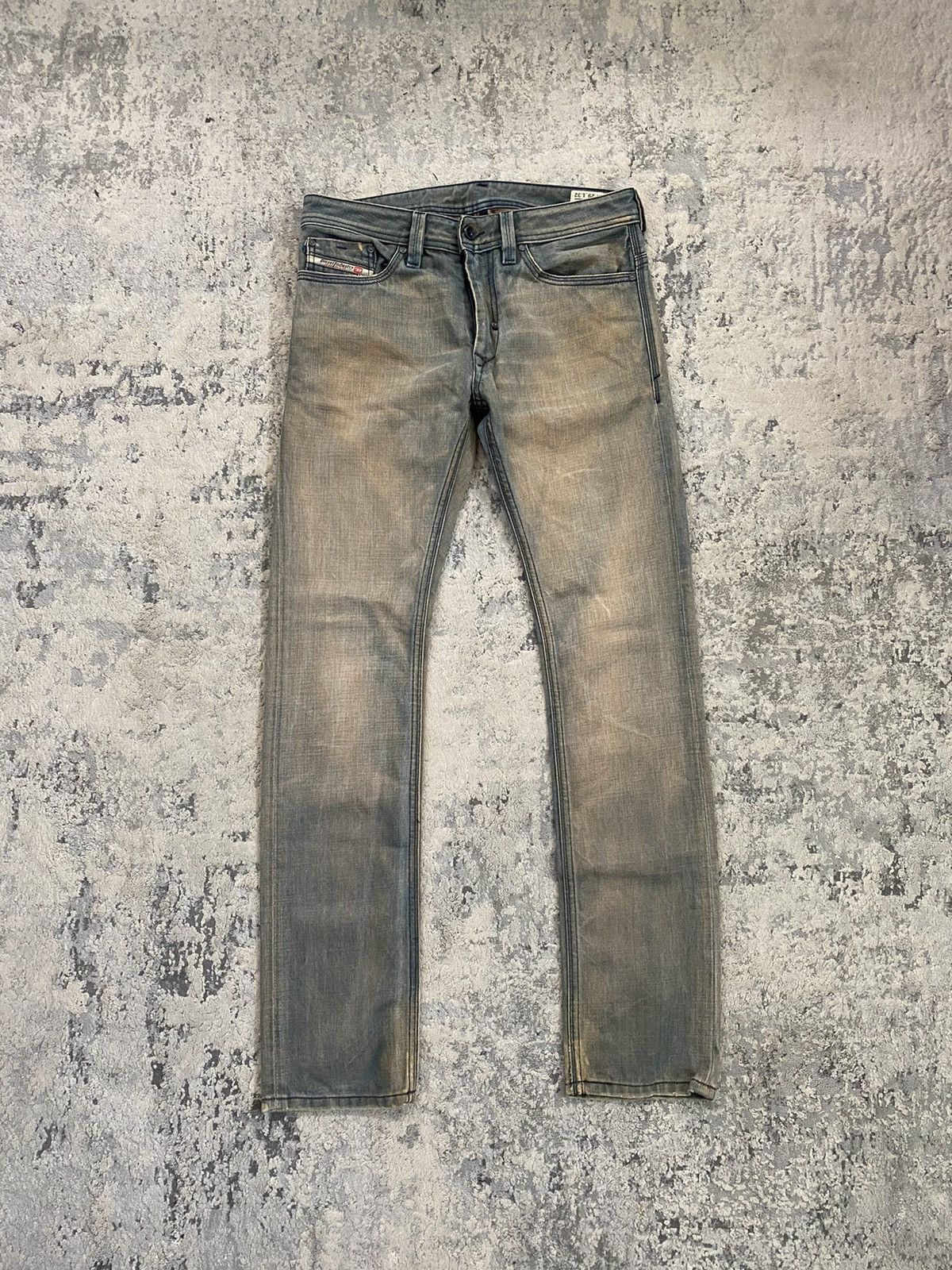 Diesel Diesel Thanaz Mudwash Slim-Straight Denim | Grailed