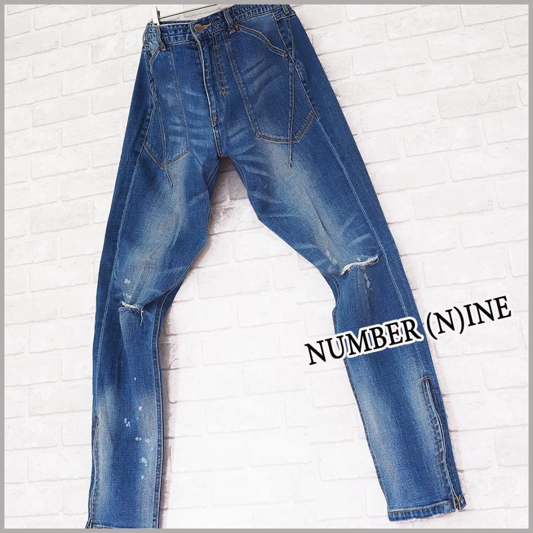 Number (N)ine number nine jeans | Grailed