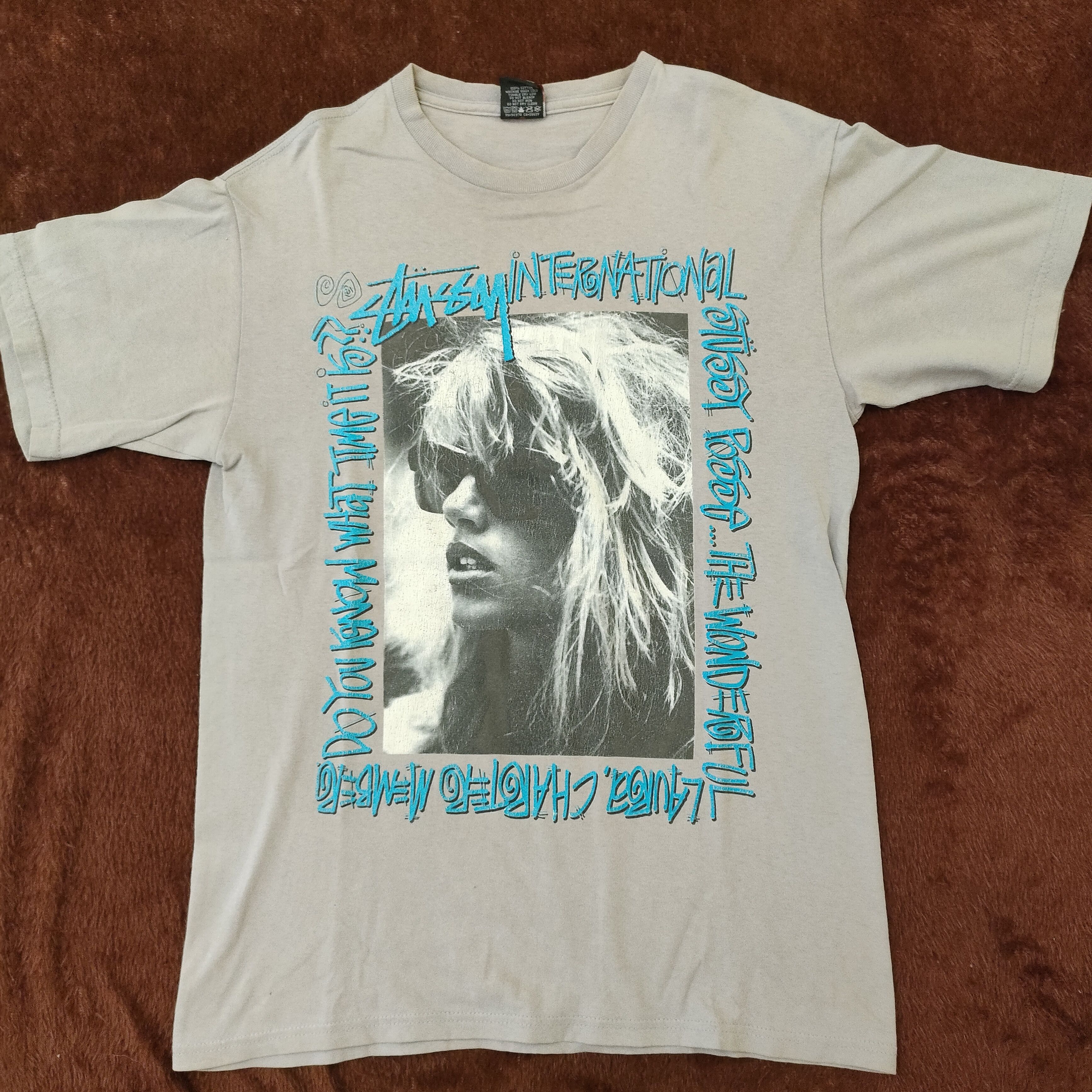 Stussy Stussy photo tee laura | Grailed