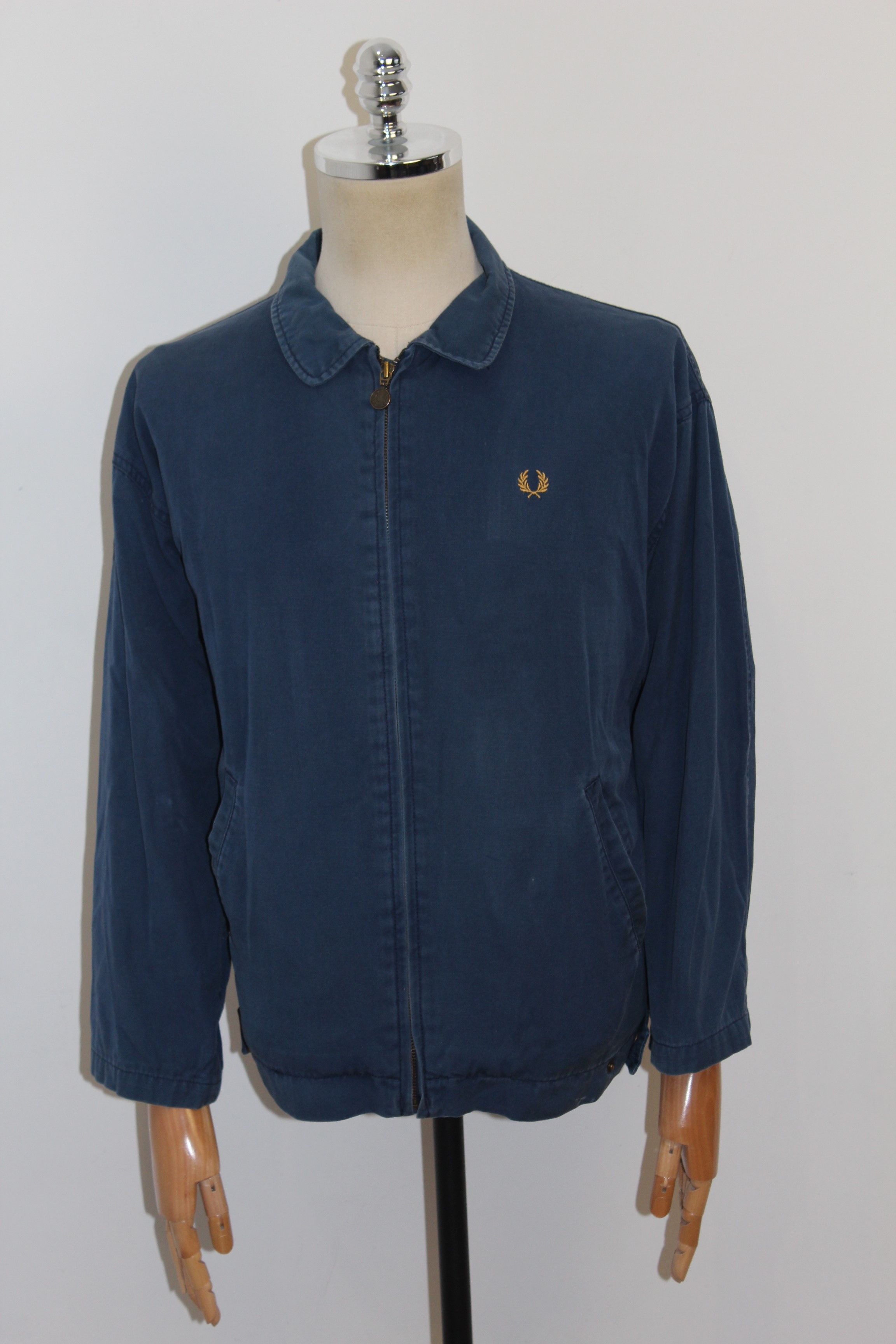 Fred Perry × Vintage Men's FRED PERRY Vintage 90s Bomber Style Jacket ...
