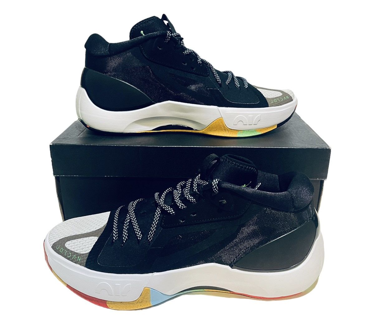 Jordan Brand Jordan Zoom Separate Black Mens Basketball Shoes Sz 10.5 ...