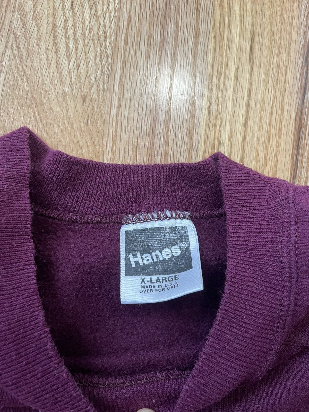 Vintage Vintage 90s Blank Crewneck Hanes 1990s black tag | Grailed