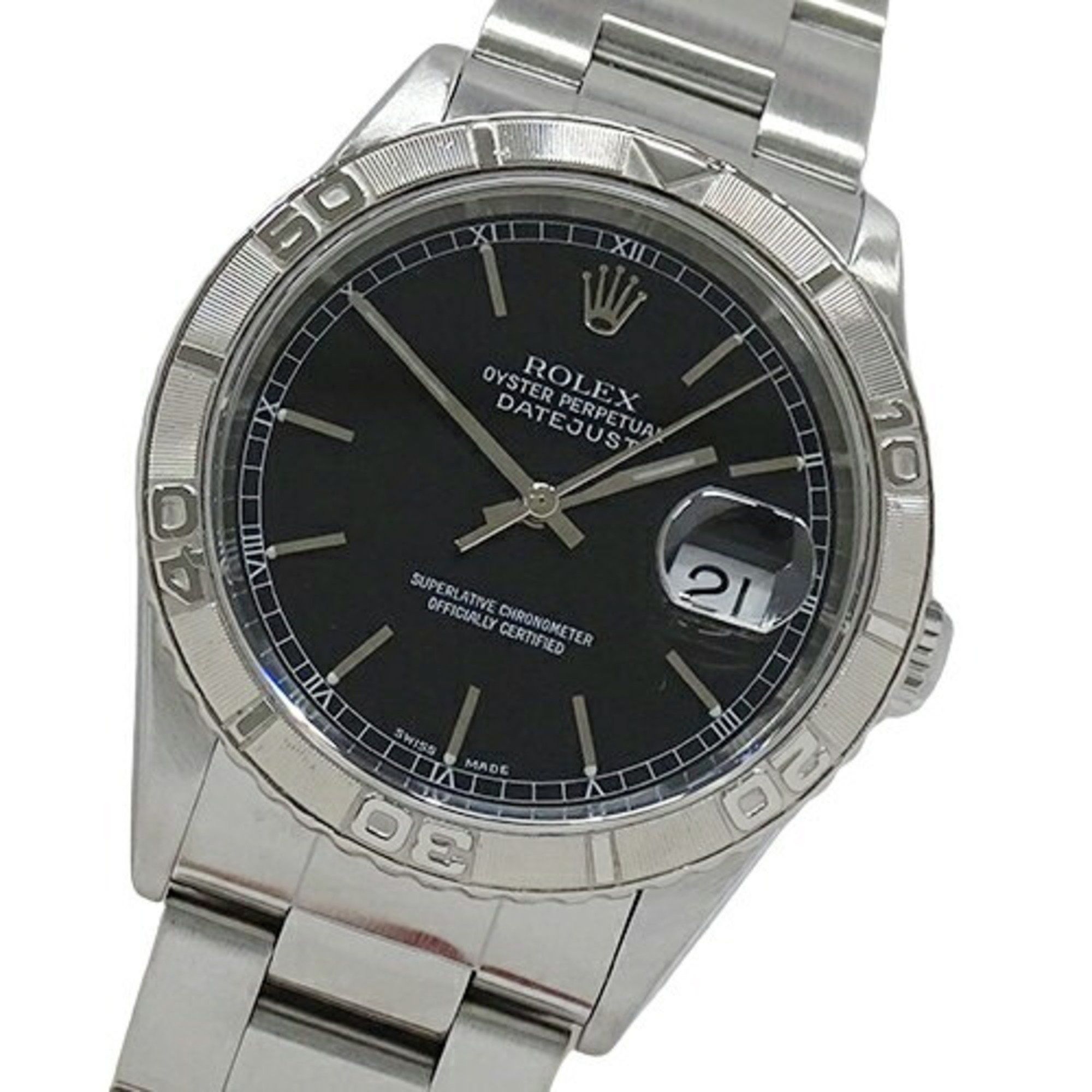Rolex Rolex Datejust Thunderbird 16264 K serial number Men's watch ...