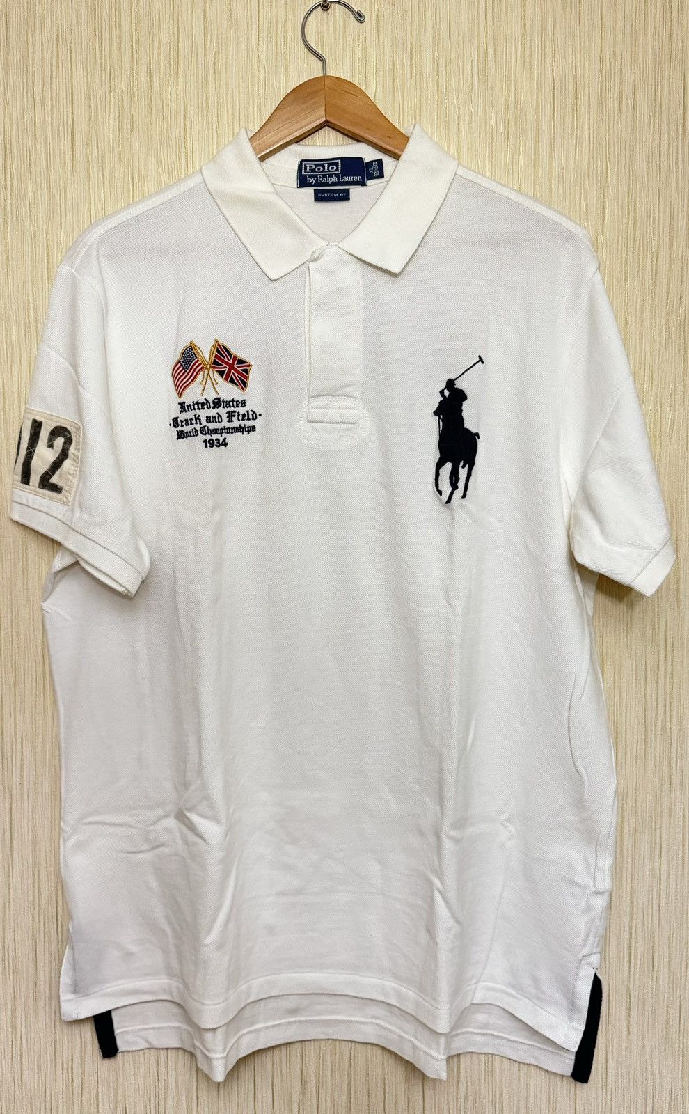 Luxury × Polo Ralph Lauren × Vintage Polo Ralph Lauren USA polo Y2K chief keef big pony country ...