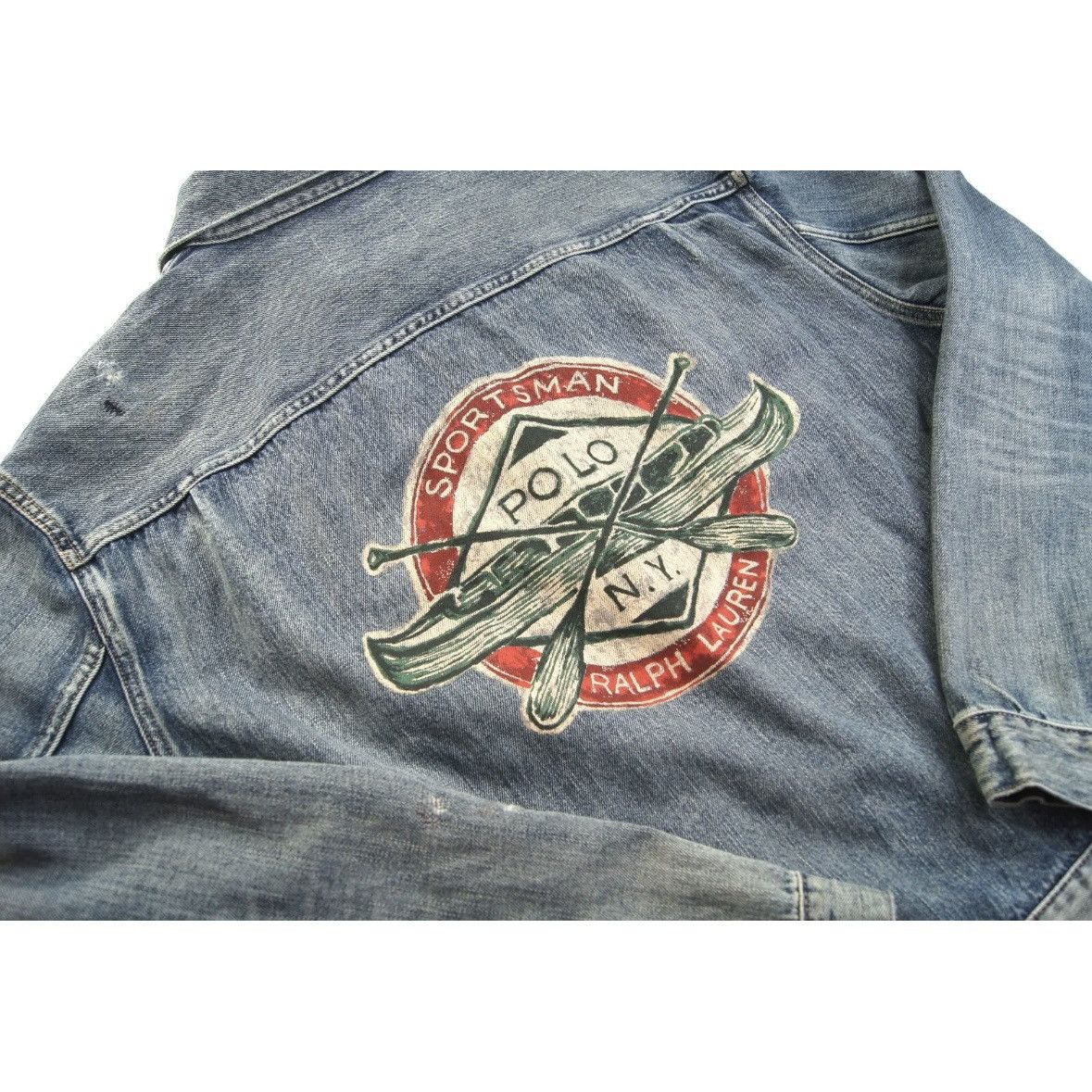 Polo Ralph Lauren 4XB New W/Tags $400 Polo Sportsman Distressed Denim ...