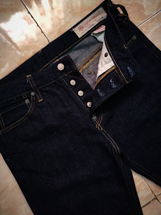 Evisu Evisu heritage custom made Japan big M logo embroidery | Grailed