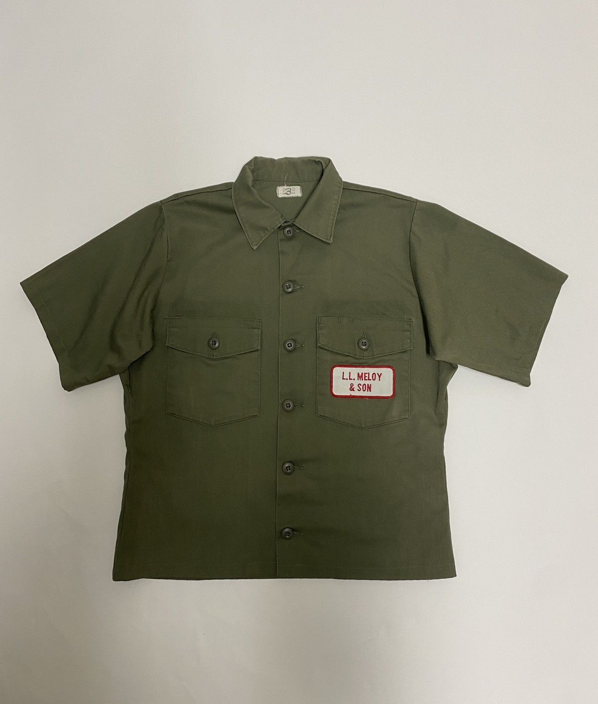 Vintage Vintage army button up shirt | Grailed
