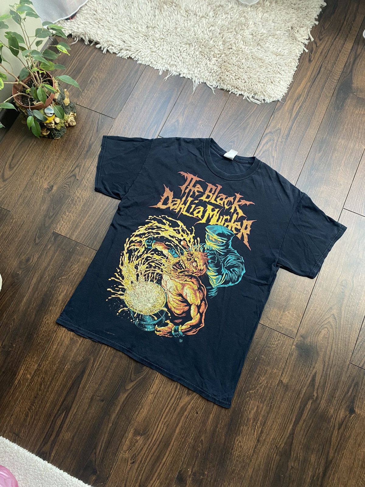 Band Tees × Rock T Shirt × Vintage Mens Vintage T Shirt The Black ...