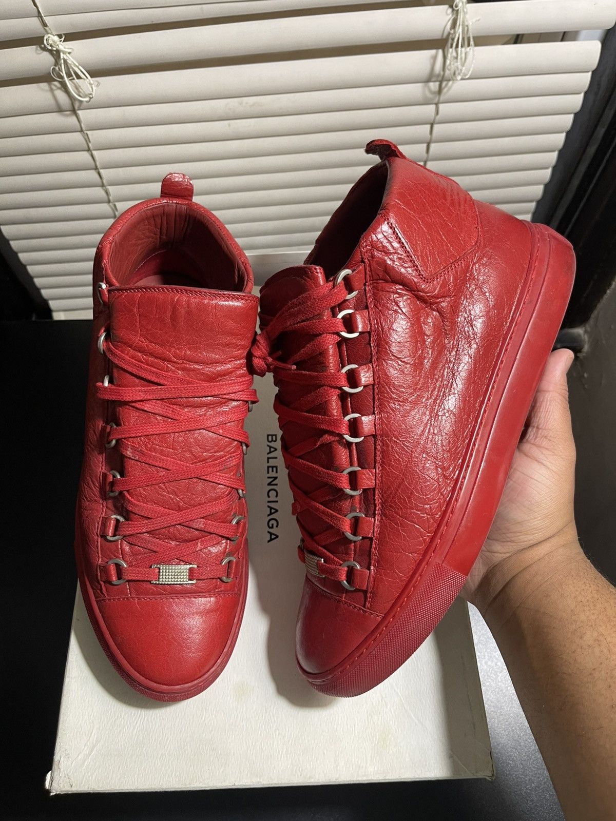 Balenciaga Balenciaga Arena Red Size 42 | Grailed