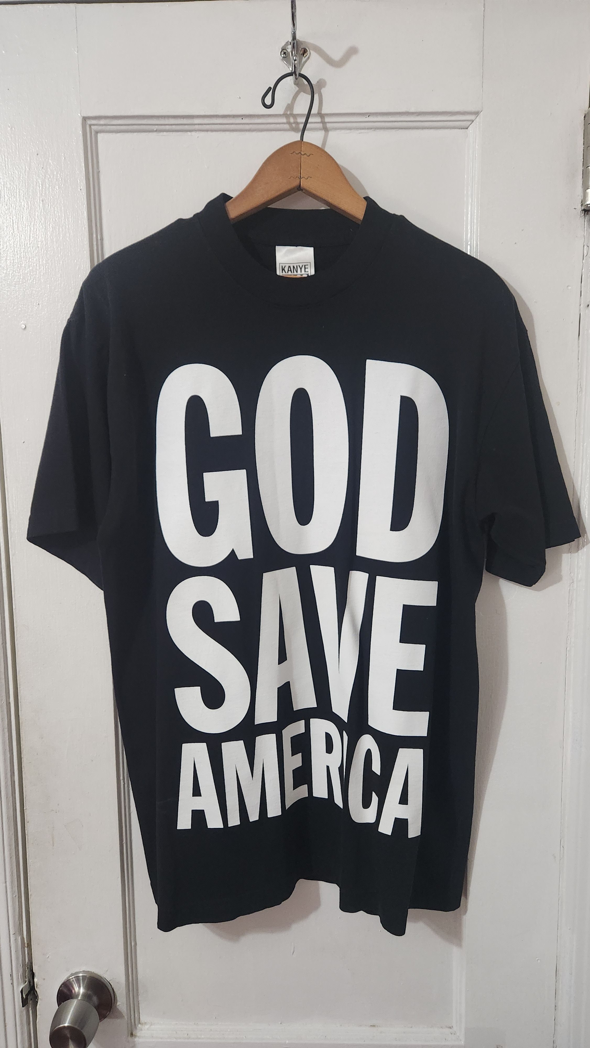 Kanye West Kanye 2020 Presidential Tee "GOD SAVE AMERICA" 2020 Vision ...