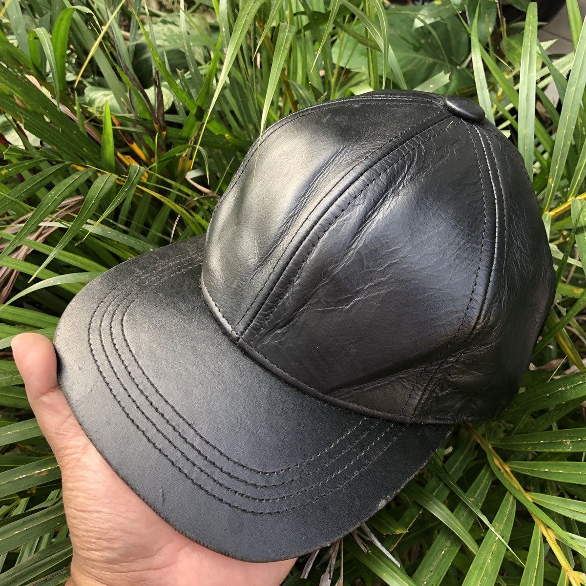 Vintage GENUINE LEATHER CAP | Grailed