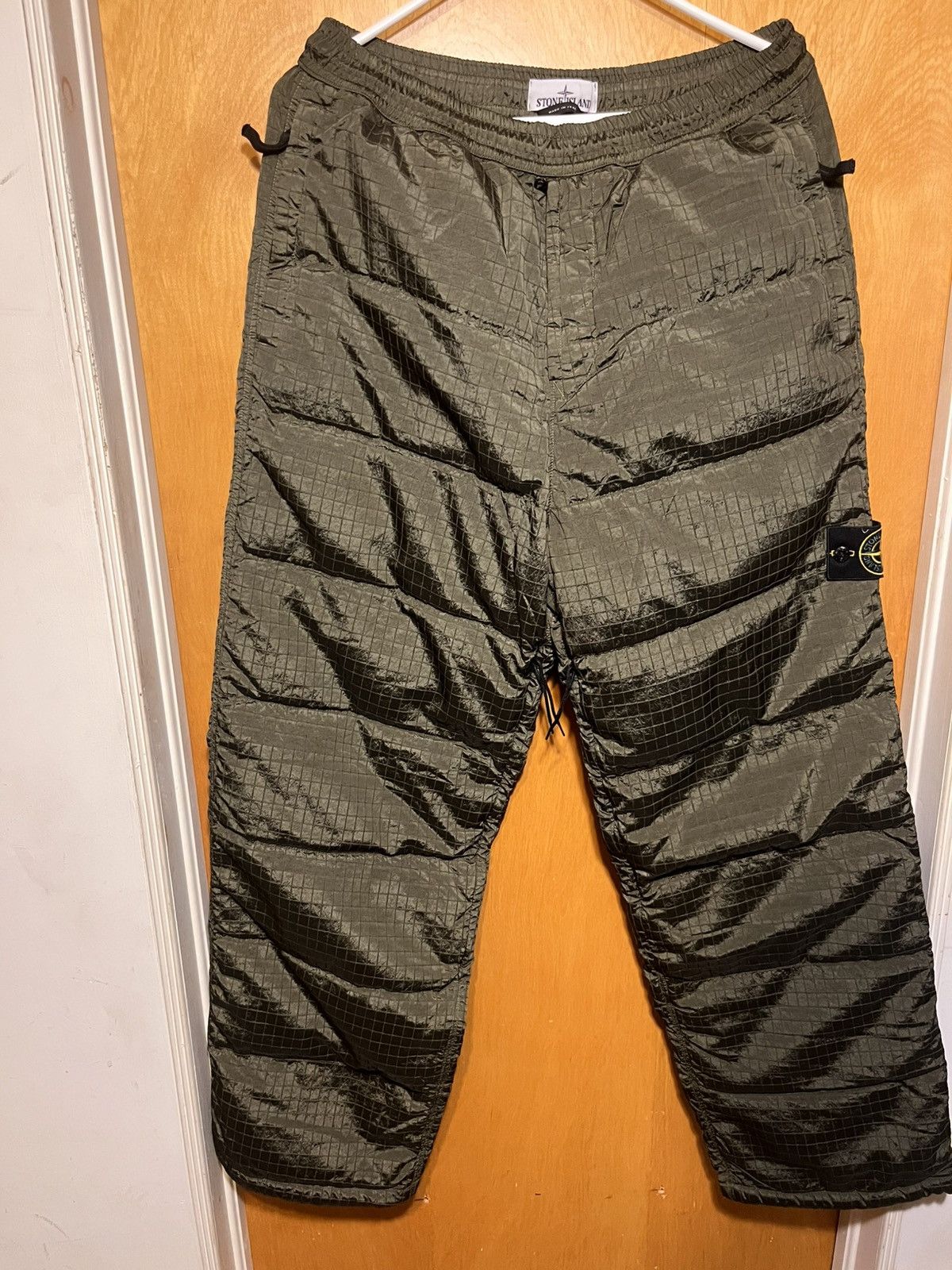 Stone Island Down filled pants | Grailed