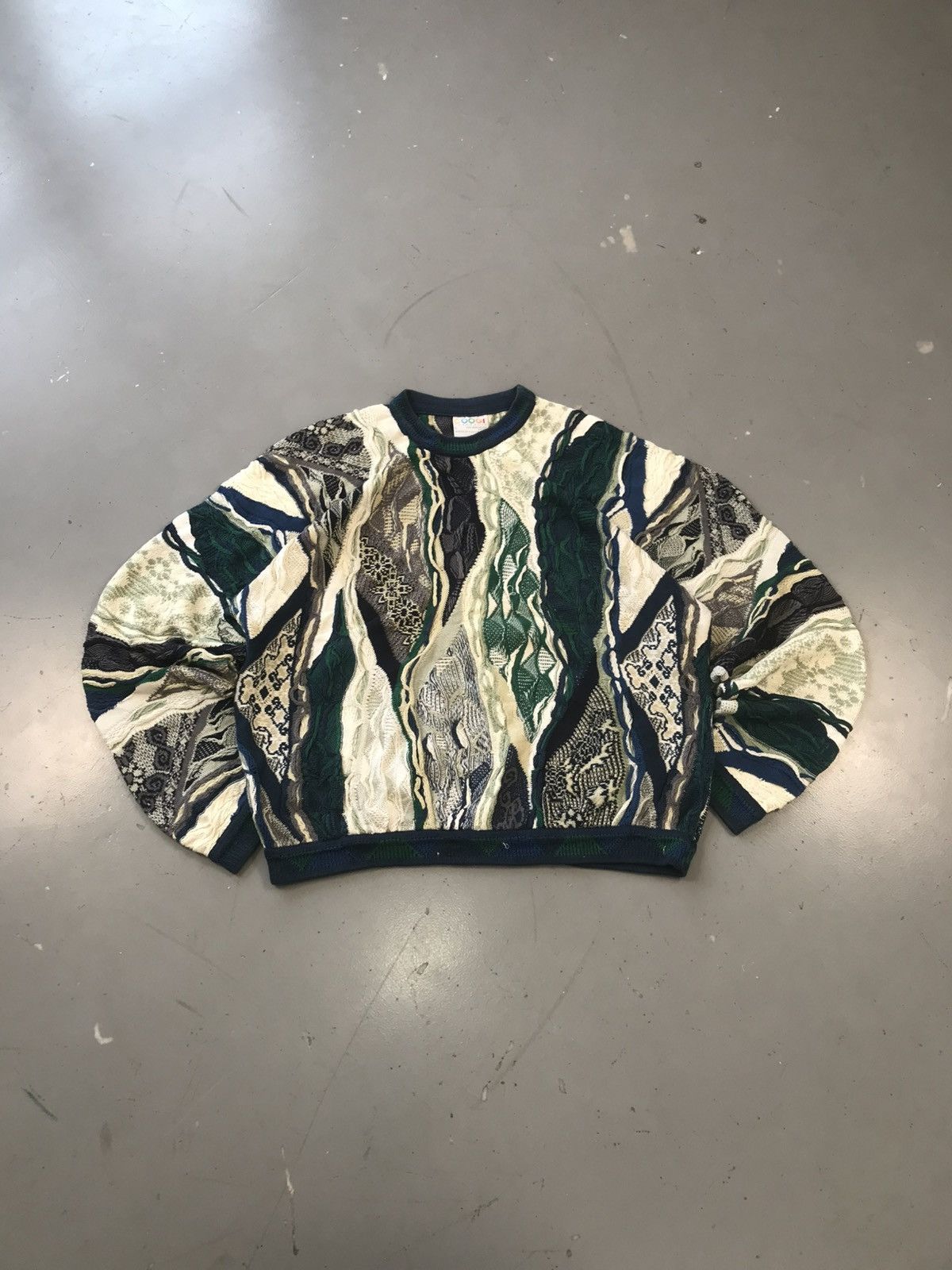 Coogi × Streetwear × Vintage Vintage coogi 3D cable knit sweater | Grailed