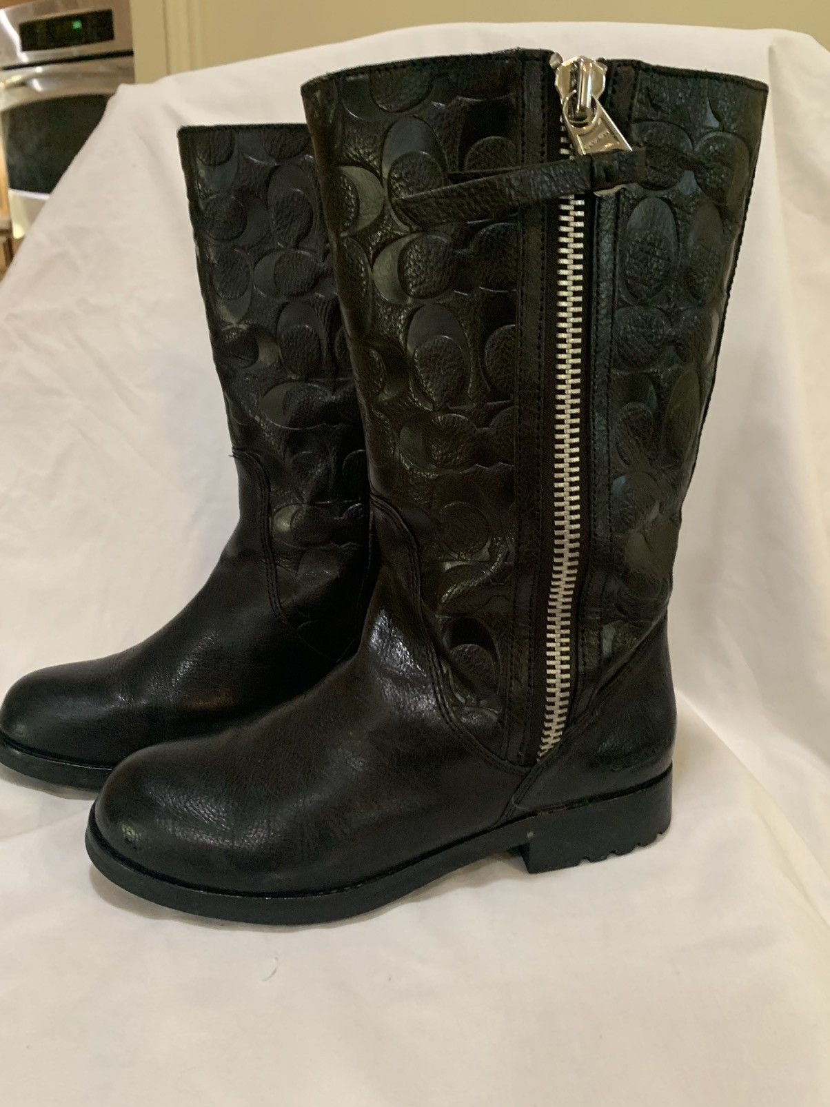 Coach Coach “Valentine”signature c logo boot | Grailed
