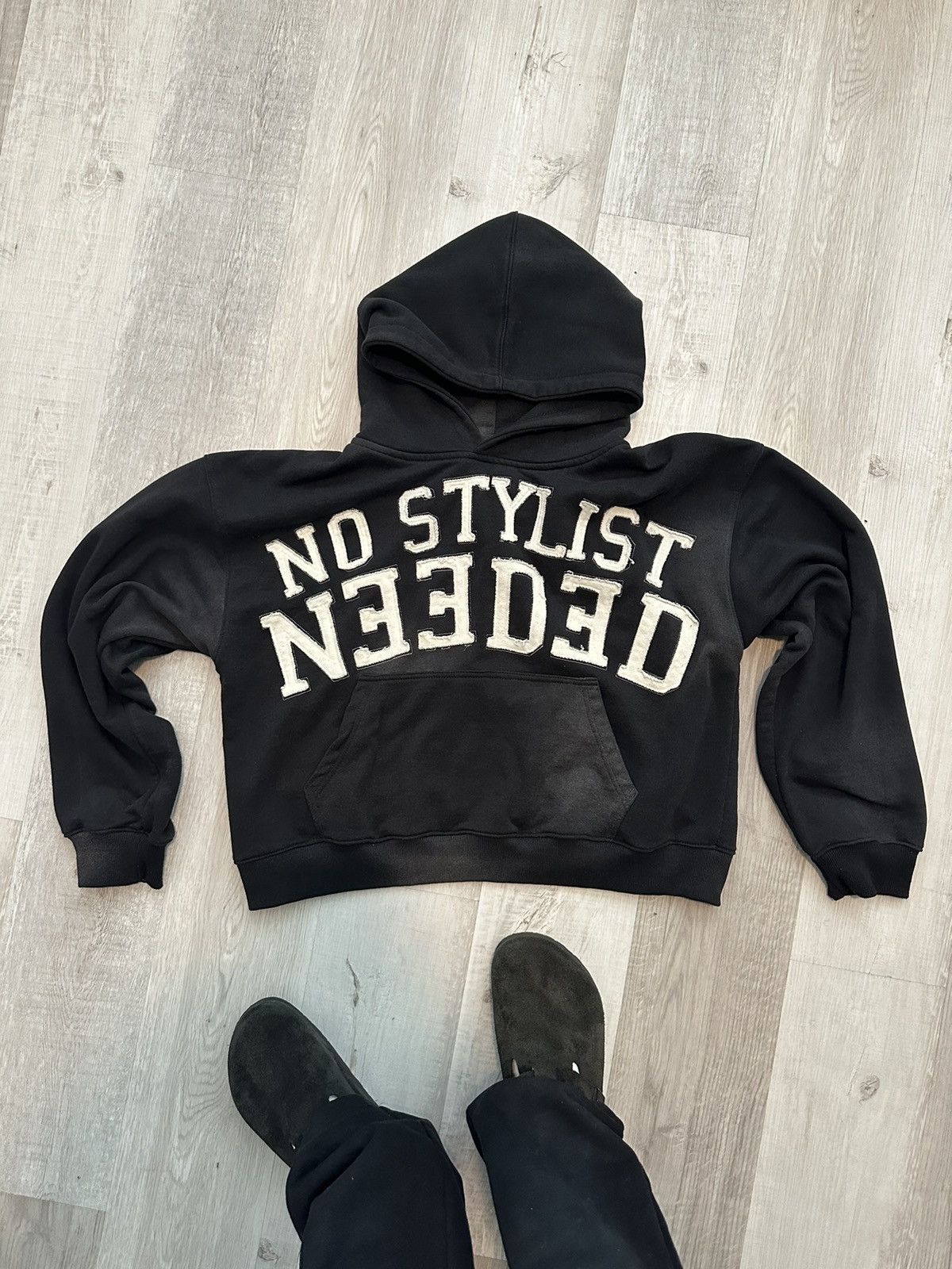 Streetwear Black Hoodie by Hollywood Hideout | Grailed