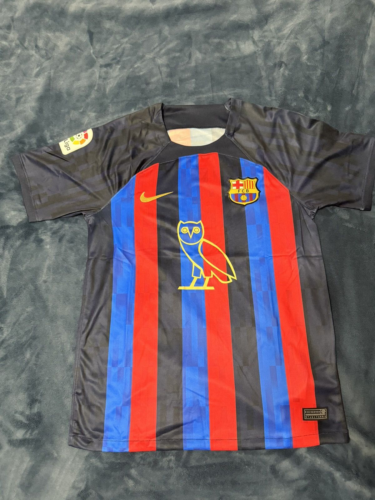 Nike Barcelona OVO 2022/23 Jersey | Grailed