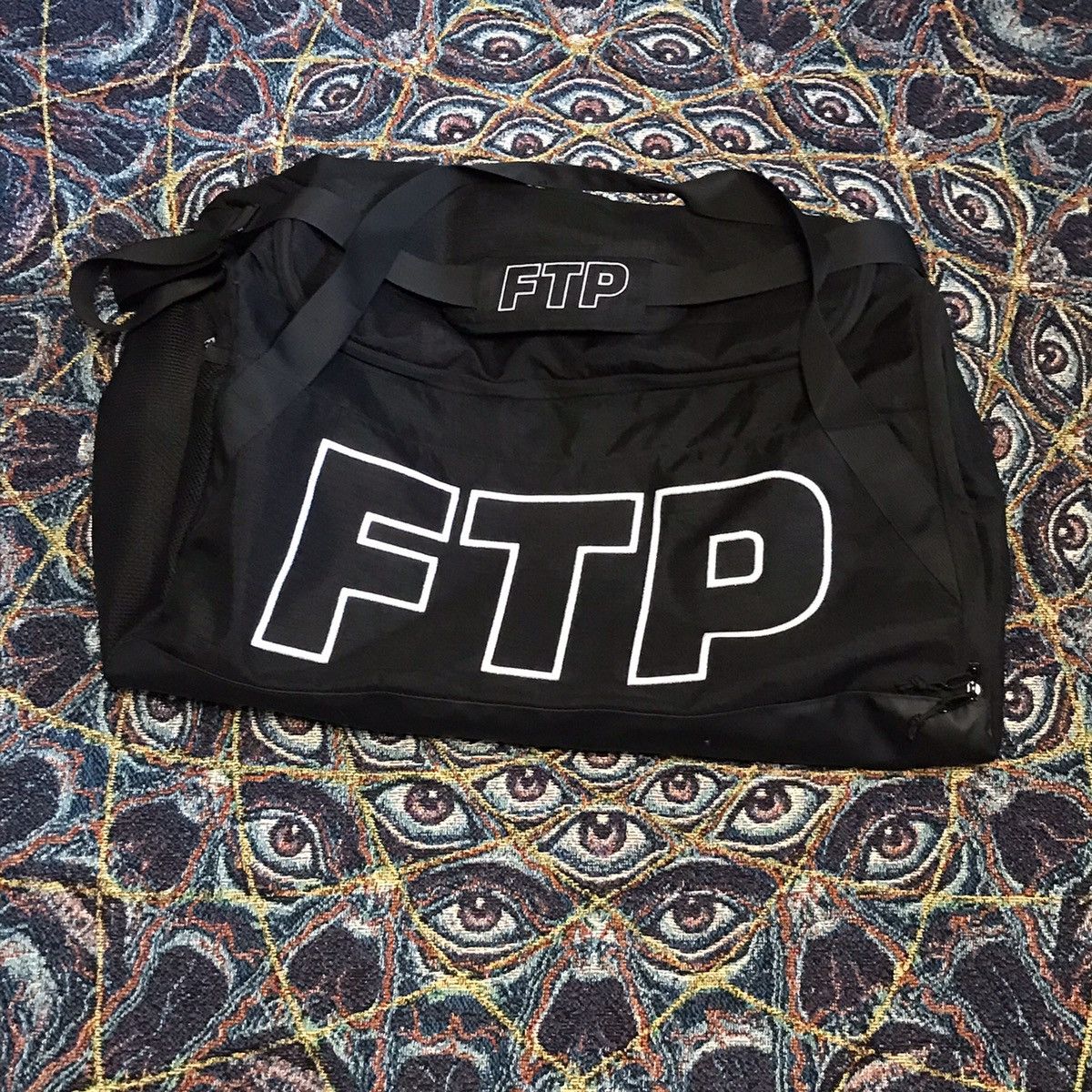 Designer × Fuck The Population × Streetwear FTP Ripstop Duffel Bag ...