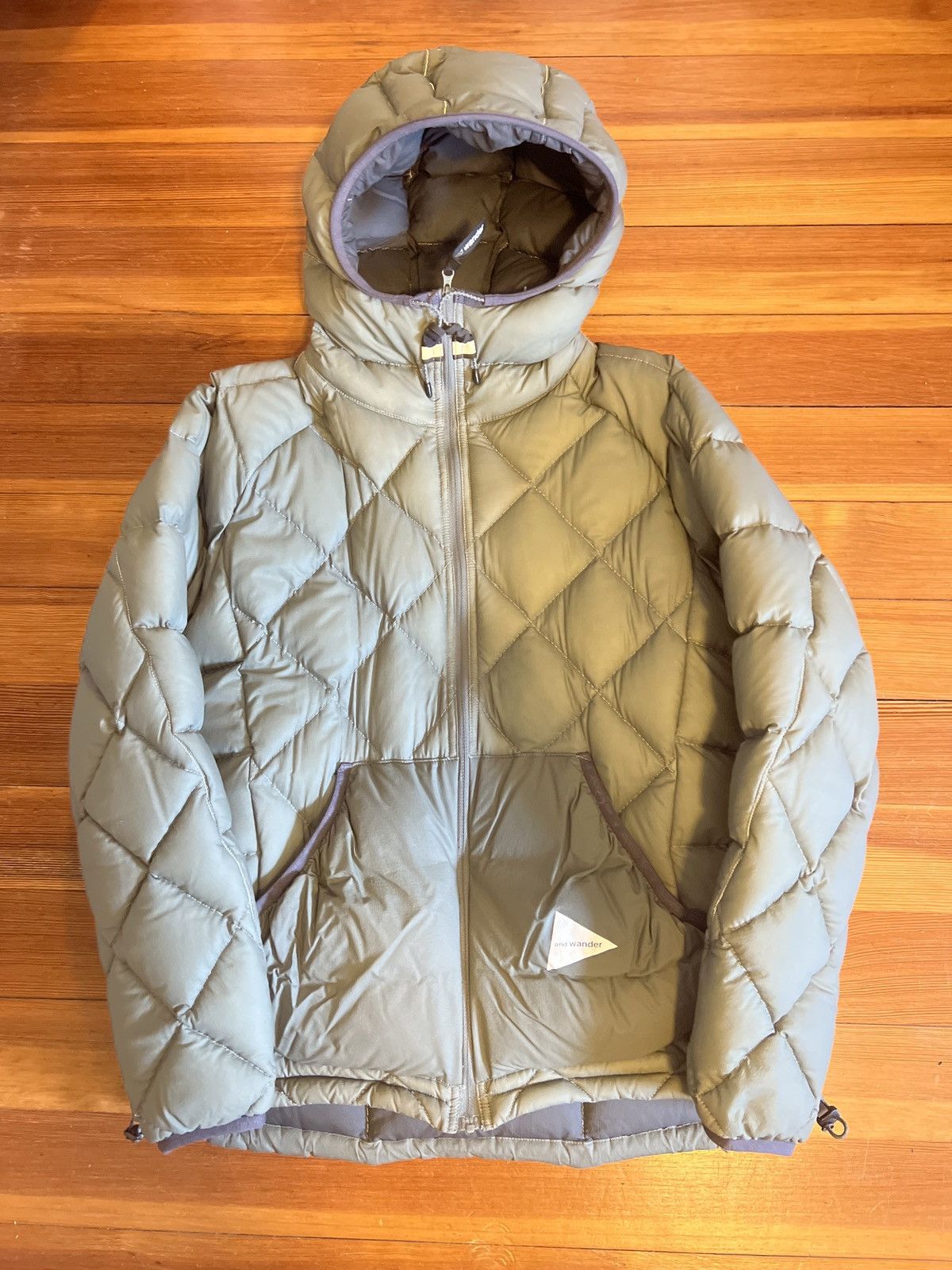 And Wander Diamond Stitch Jacket | Grailed