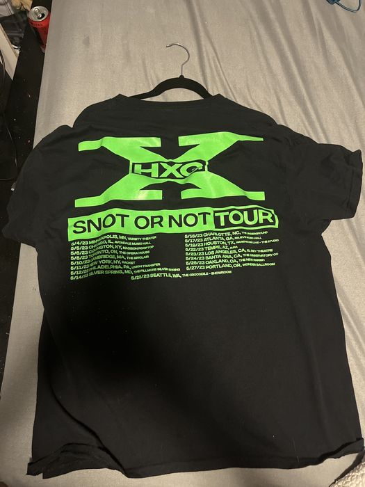 Band Tees Snot Or Not Tour Tee(Homoxide gang) | Grailed