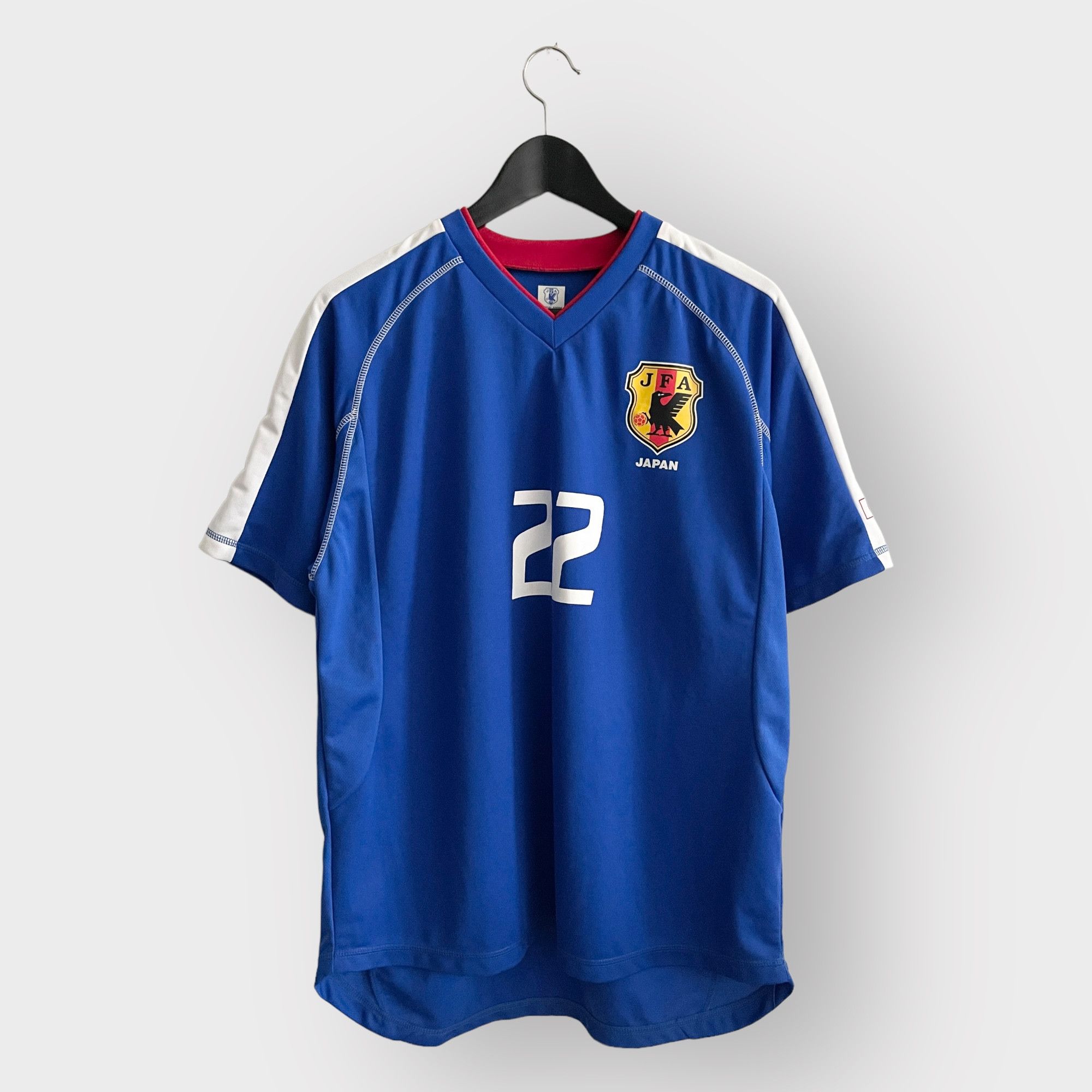 Soccer Jersey × Streetwear × Vintage STEAL! Vintage 2000s Japan JFA Home Jersey #22 Nakazawa (M ...