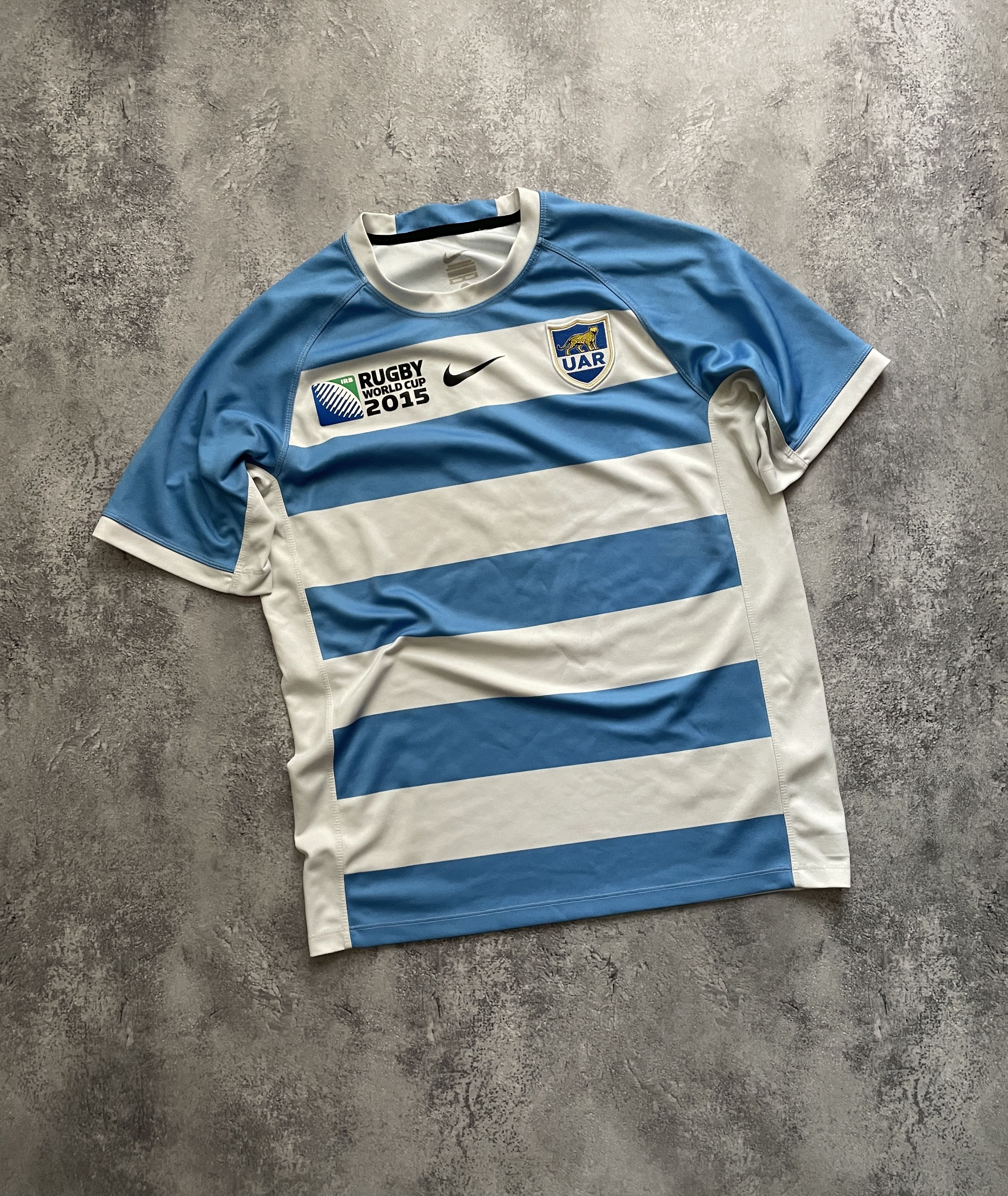 Nike Argentina UAR Rugby Home Shirt World Cup 2015 Jersey | Grailed