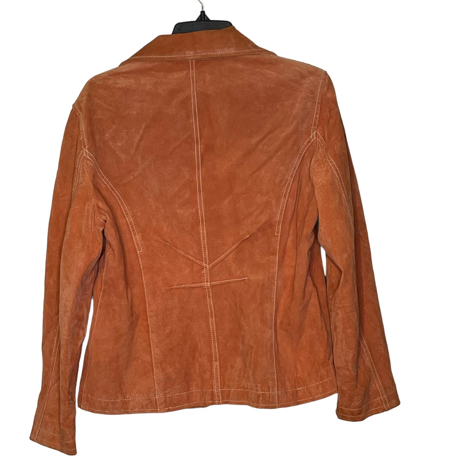 Wilsons Leather Wilson Leather Maxima Suede Blazer Jacket Brown Women ...