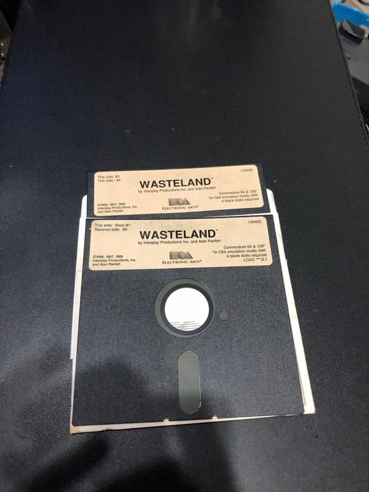 Designer Wasteland Game Program Disk Commodore 64 C64 5.25" Floppy ...