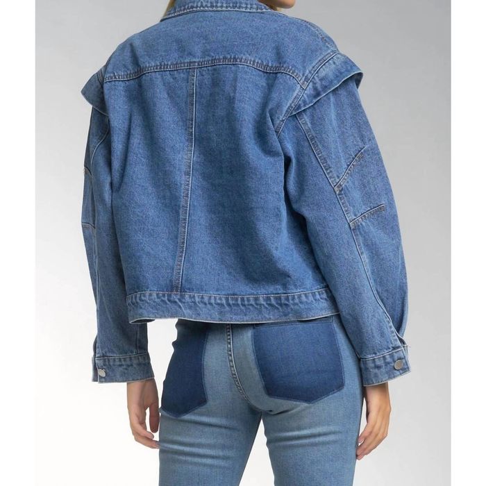 Elan Muscle Jean Jacket In Denim | Grailed Elan Muscle Jean Jacket In Denim | Grailed