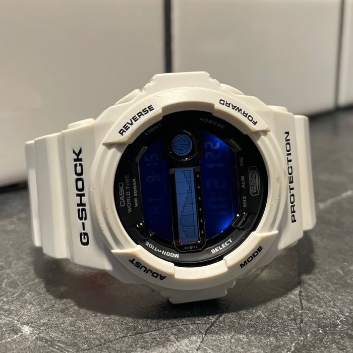 G Shock Rare Limited White G-Shock G -Lide IN4MATION COLLAB Model GL ...