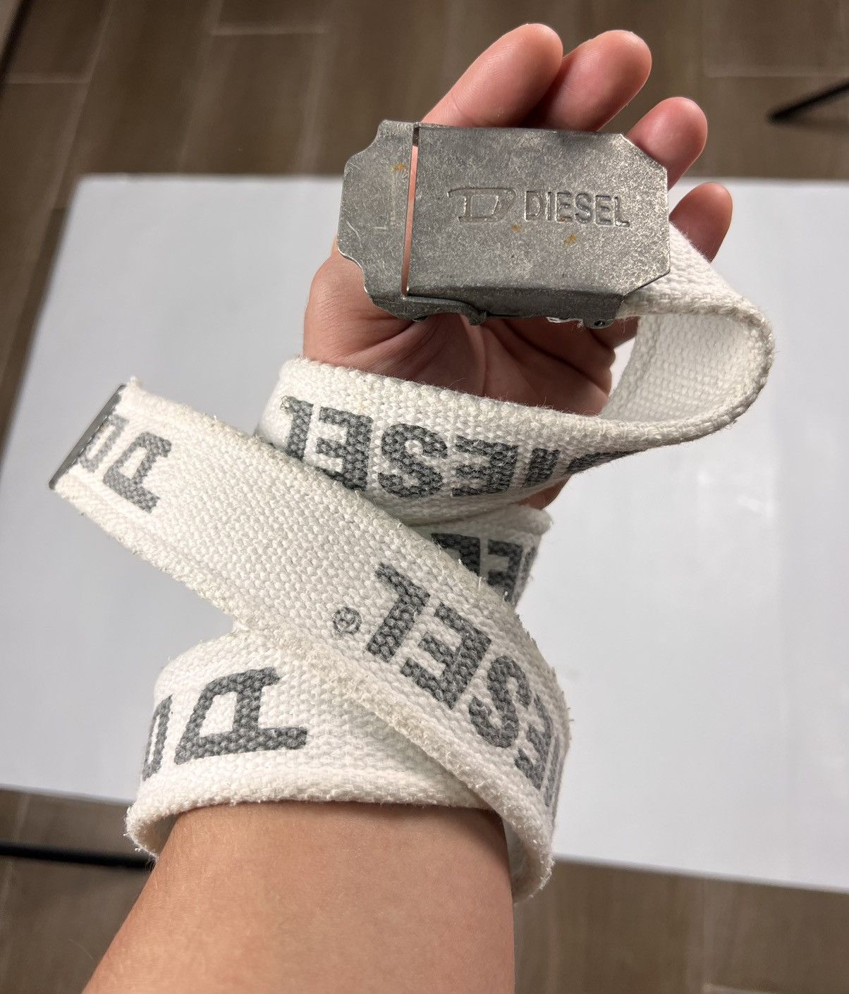 Diesel Diesel Spell Logo Belt | Grailed