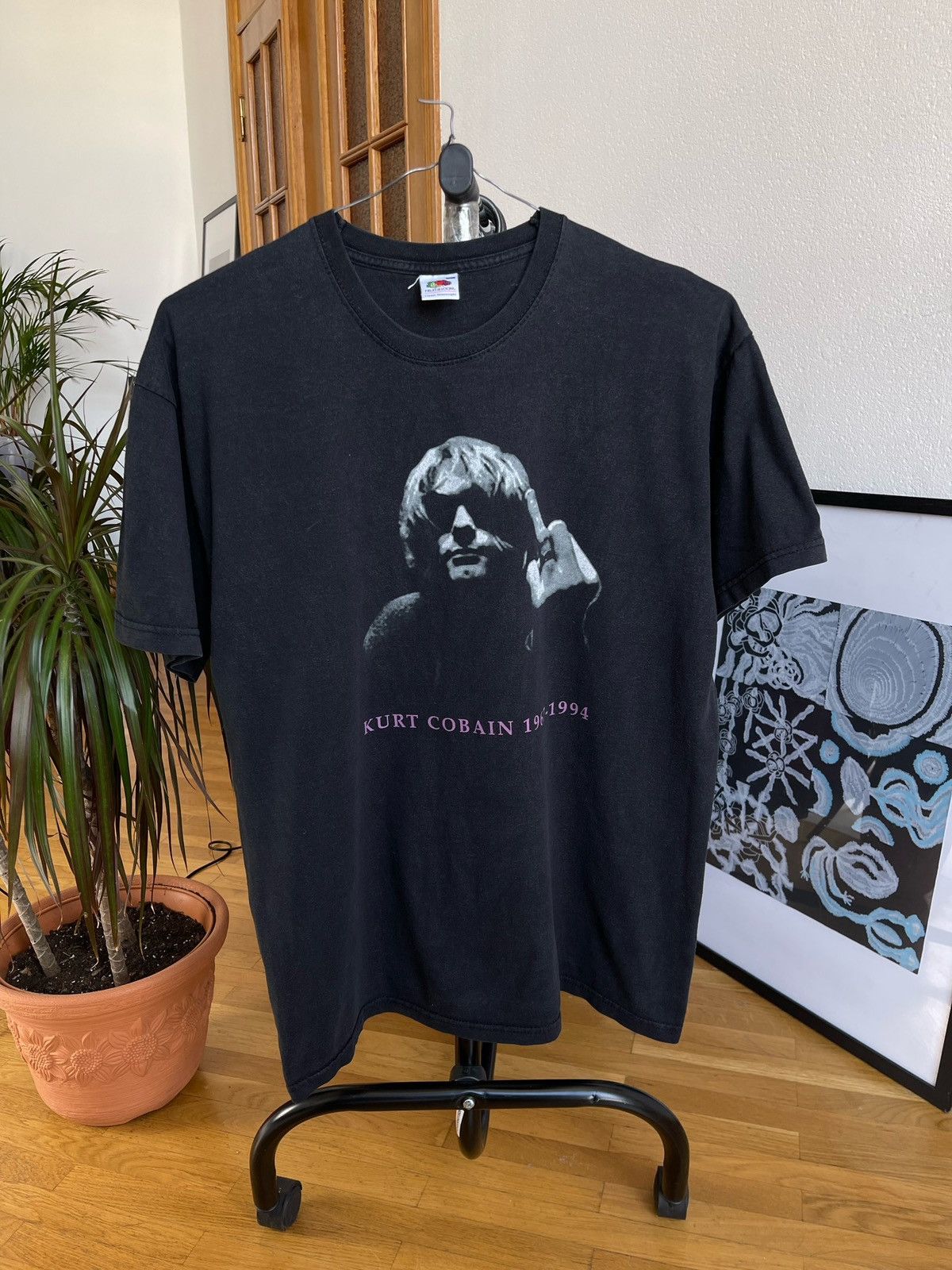 Band Tees × Kurt Cobain × Vintage Vintage 90s Kurt Cobain Memorial ...