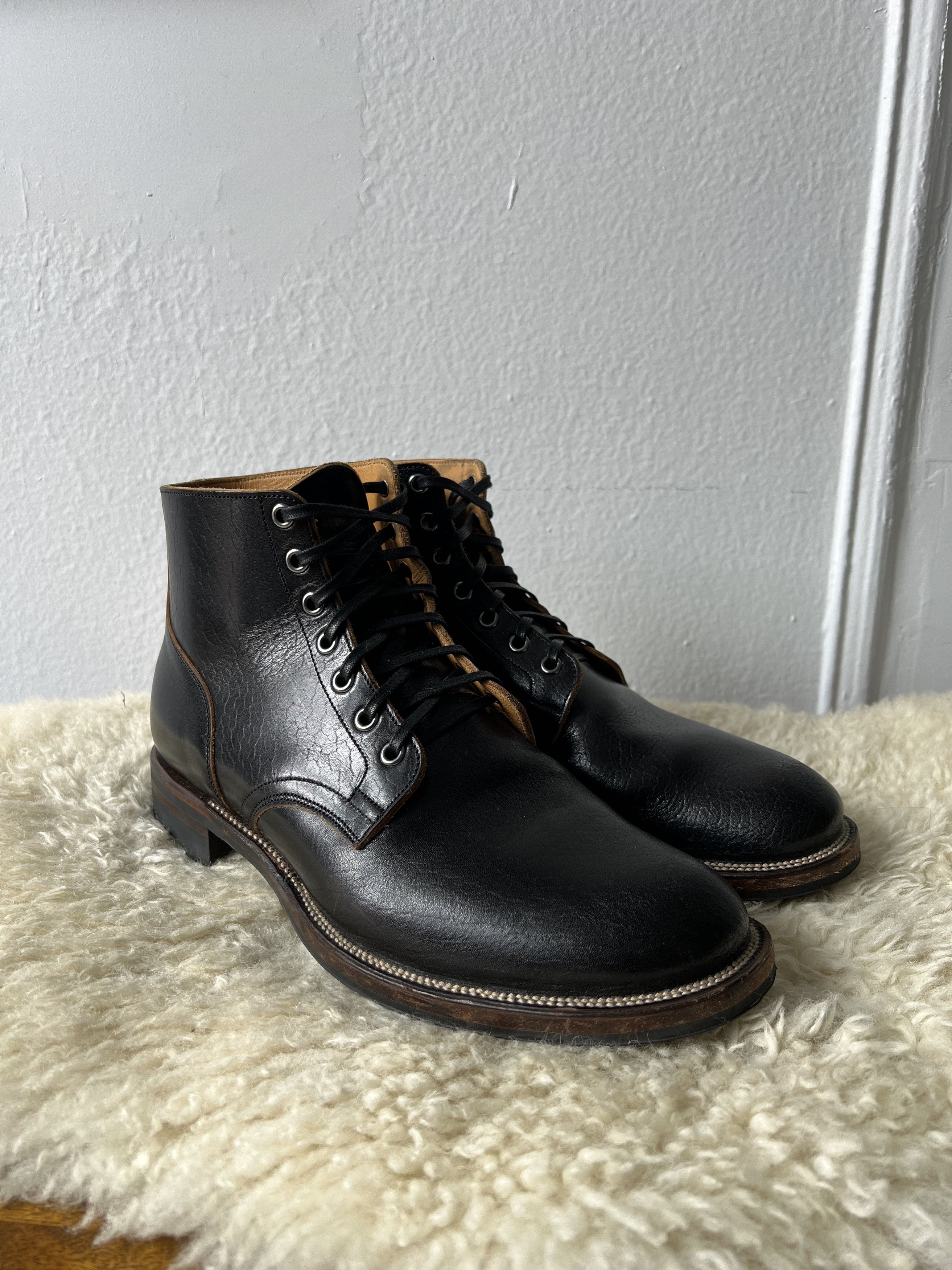 Viberg Service Boot - Shinki Black Horsebutt - 2040 | Grailed