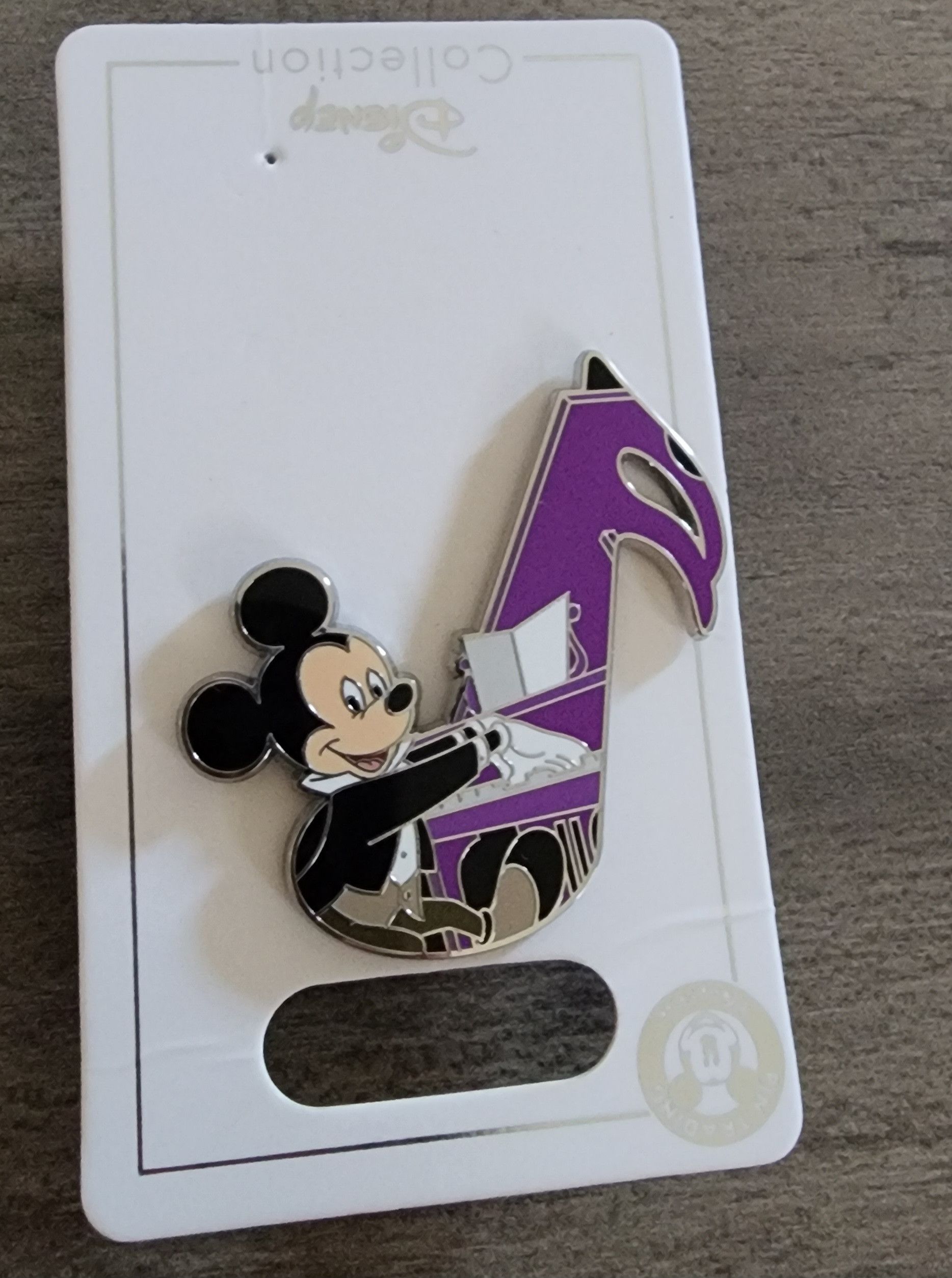 Disney Disney Mickey Mouse Music Note Mystery Enamel Pin | Grailed