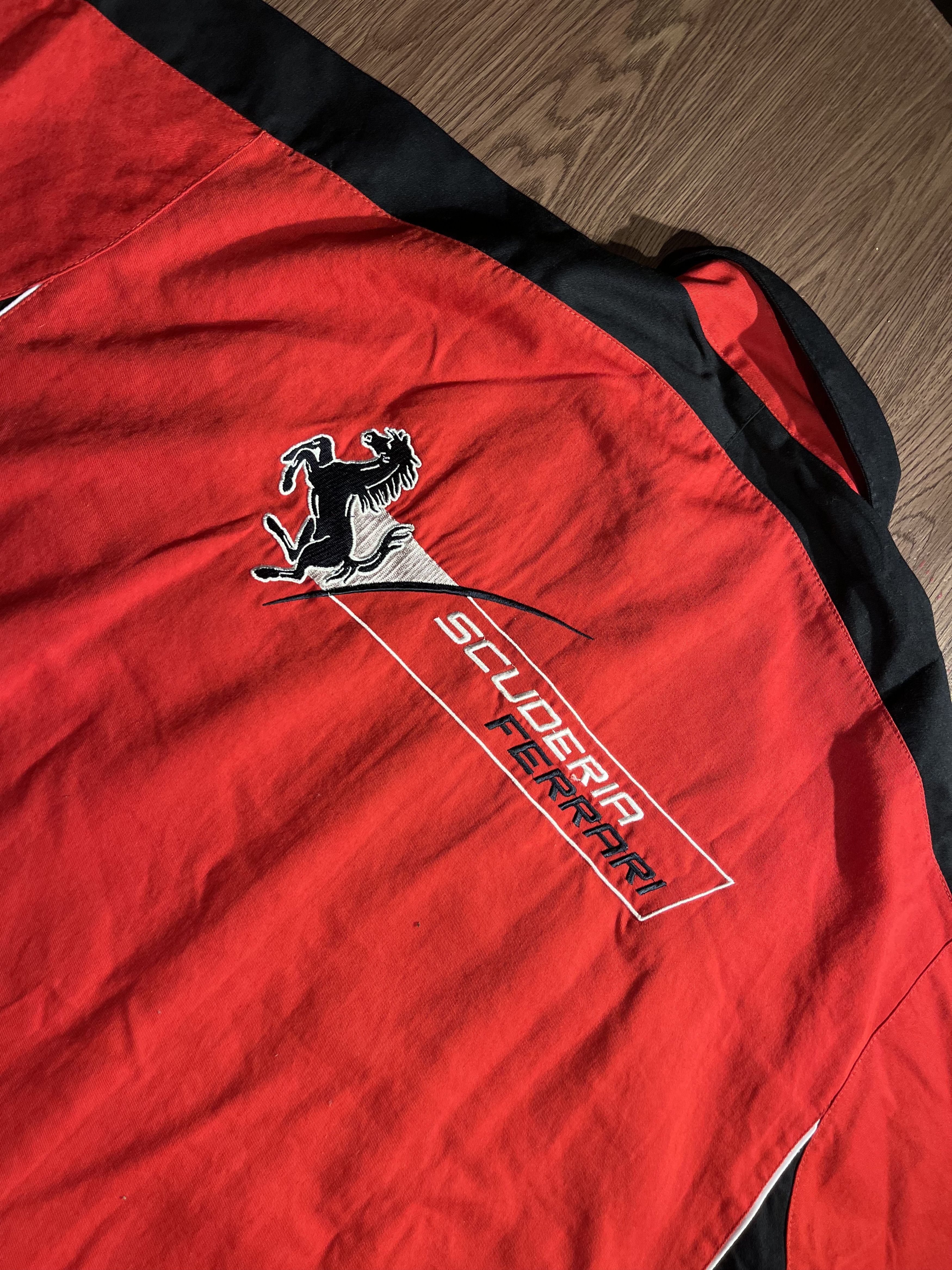 Ferrari 90s Scuderia Ferrari F1 Team Workshirt | Grailed