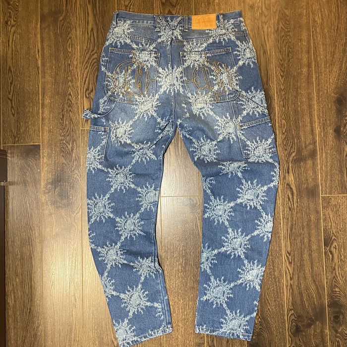 Menace Menace Los Angeles Monogram Carpenter Denim | Grailed