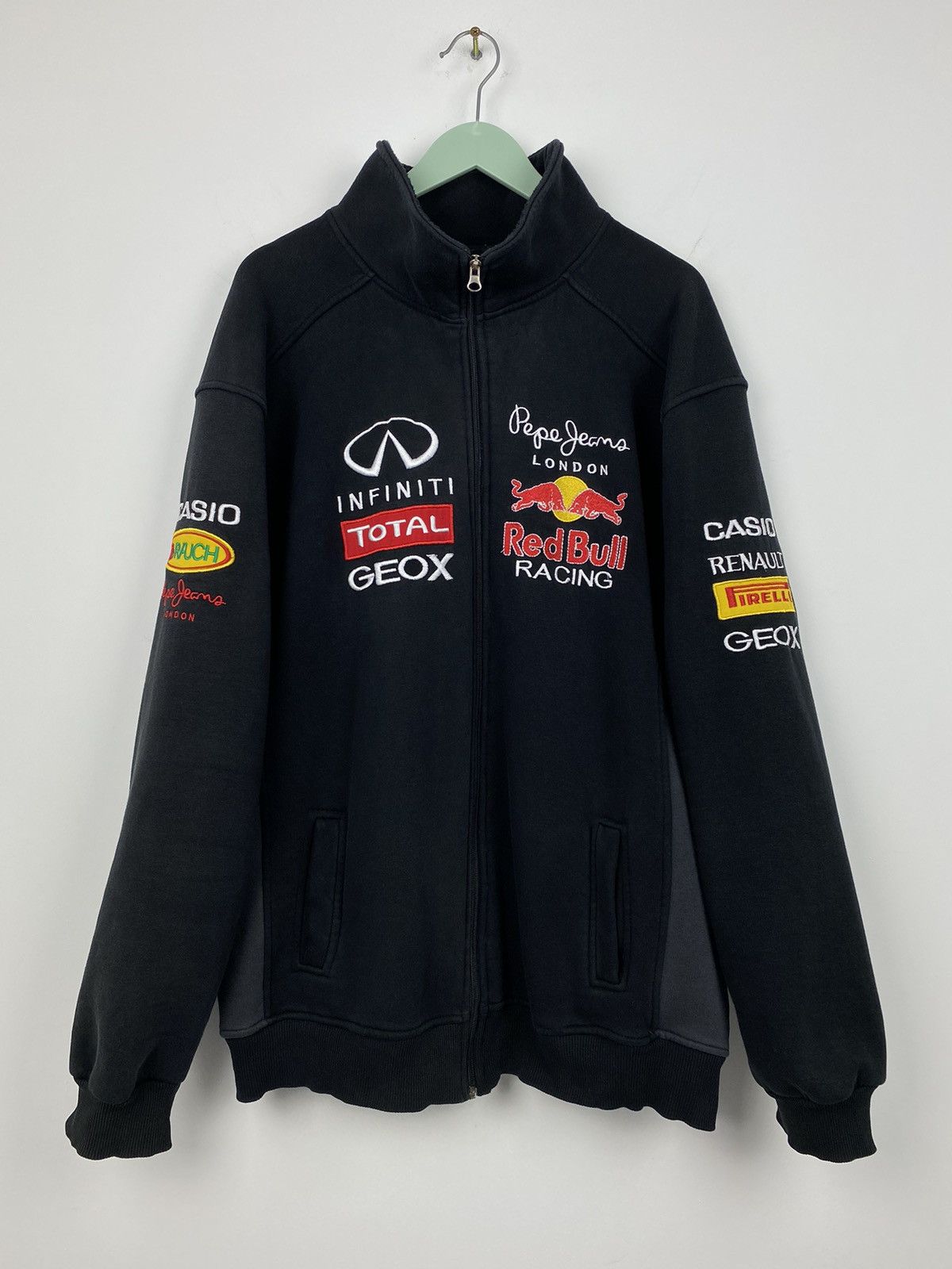 Japanese Brand × Red Bull × Vintage Red Bull Infinity Racing Jacket ...