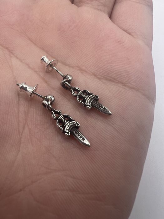 Chrome Hearts Chrome Hearts Dagger Drop Earrings | Grailed