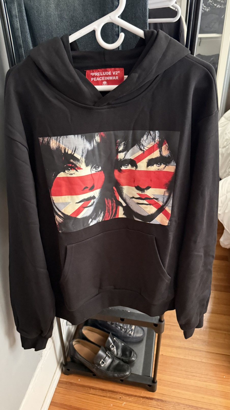 Droland Miller Peaceinwar “faces” hoodie | Grailed