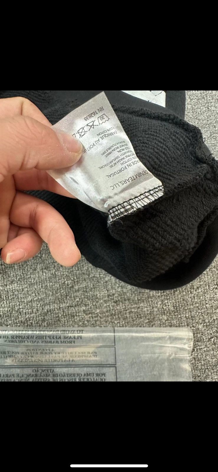 DENIM TEARS brand new black denim tears | Grailed